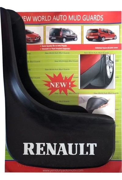 Renault 9 Broadway Spring Fairway 2li Paçalık Çamurluk Tozluk REN1UZ021