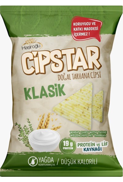 Haşiroğlu Doğal Tarhana Cipsi Klasik (73 Gr) Cipstar