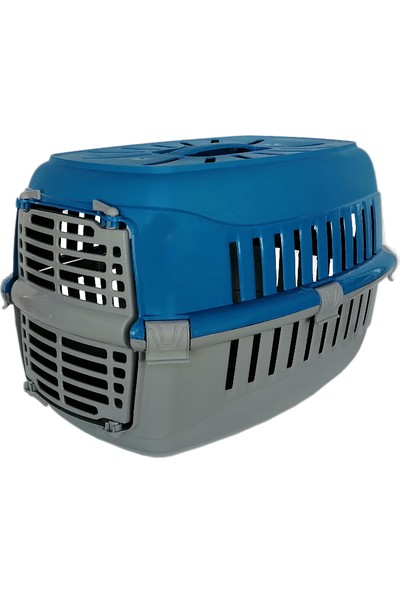 Lüx Kedi Köpek Taşıma Çantası 50X30X30 cm Mavi