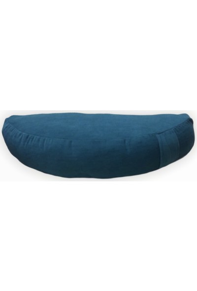 Remege Kabuk Dolgulu Zafu Meditasyon Minderi / Tay Tüyü Pamuklu Kumaş / Zafu Minder / 45X16X11 cm Remege Kabuk Dolgulu Zafu Meditasyon Minderi / Tay Tüyü Pamuklu Kumaş / Zafu Minder / 45X16X11 cm