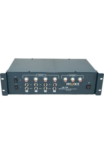 Provoice QX-350 4 Kanal Anfili Mikser 350 Watt Provoice QX-350 4 Kanal Anfili Mikser 350 Watt