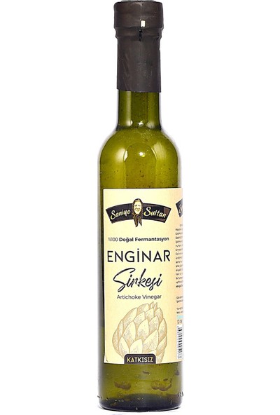 Saniye Sultan Doğal Enginar Sirkesi 375 ml Saniye Sultan Doğal Enginar Sirkesi 375 ml