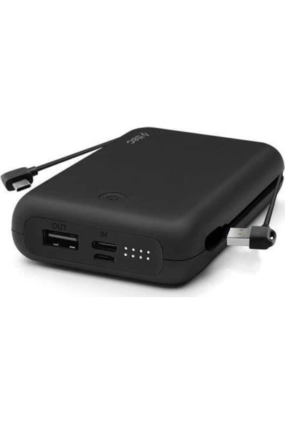 Ttec ReCharger Duo+ 10.000mAh Type-C Dahili Kablolu Taşınabilir Şarj Aleti / Powerbank Siyah 2BB177S Ttec ReCharger Duo+ 10.000mAh Type-C Dahili Kablolu Taşınabilir Şarj Aleti / Powerbank Siyah 2BB177S