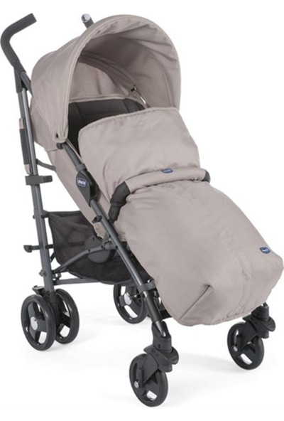 Chicco Lite Way 3 Top Baston Bebek Arabası - Dark Bej