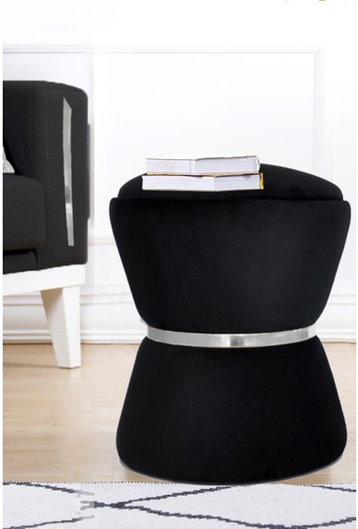 Zem Lunge Black-Silver Puf Zem Lunge Black-Silver Puf