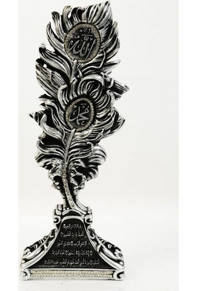 Hediye Seviyorum Tüy Biblo Gümüş