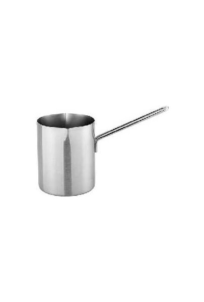 Tantitoni Paslanmaz Çelik Çift Ağızlı Silindir Cezve - 350 ml