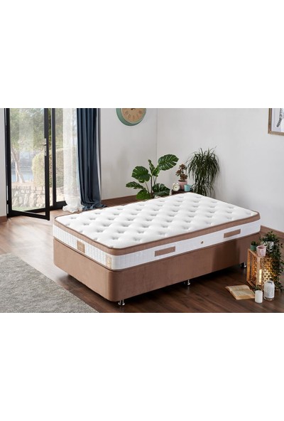 Niron Latte 120x200 Bir Buçuk Kişilik Yatak Destekli Sert NMS Yaylı Yatak Niron Latte 120x200 Bir Buçuk Kişilik Yatak Destekli Sert NMS Yaylı Yatak