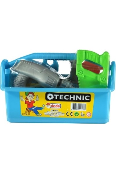 Dede Oyuncak 01758 Teknik Tamir Çantası Mavi
