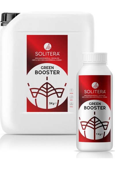Solitera Green Booster Organomineral Sıvı Damlama Gübresi 1 kg