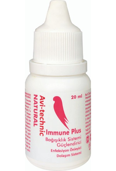 Avitechnic Immune Plus / Kafes Kuşları Için Bağışıklık Sistemi Güçlendirici Avitechnic Immune Plus / Kafes Kuşları Için Bağışıklık Sistemi Güçlendirici