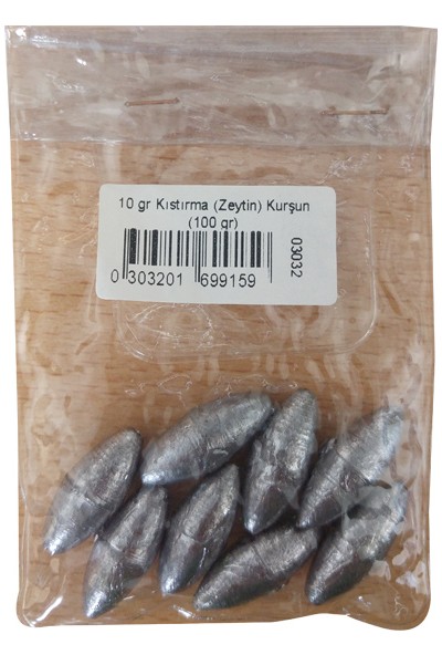 2 gr Kıstırma (Zeytin) Kurşun (100 Gr)