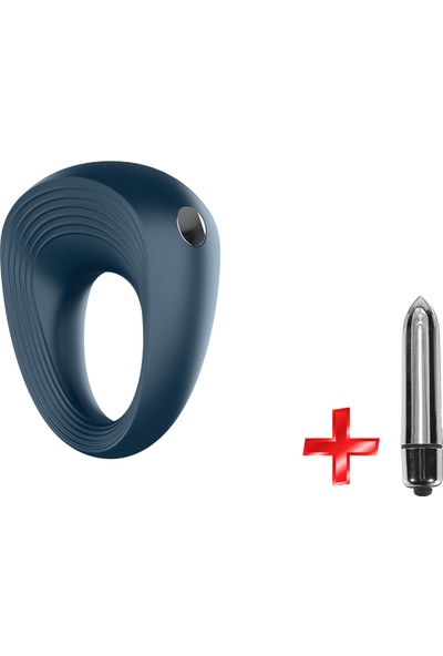 Satisfyer Ring 2 Şarjlı Penis Halkası+Mini Titreşimli Vibratör Satisfyer Ring 2 Şarjlı Penis Halkası+Mini Titreşimli Vibratör