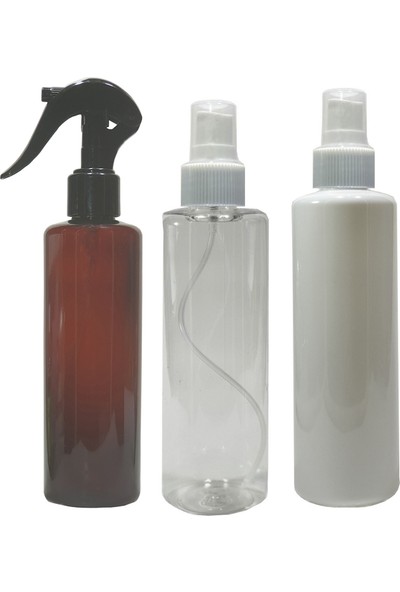 Paradise Boş Pet Şişe Ambalaj 250 ml Valf Sprey 3 'lü Takım Paradise Boş Pet Şişe Ambalaj 250 ml Valf Sprey 3 'lü Takım