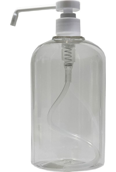 Paradise Boş Pet Şişe Ambalaj 500 ml Pompalı Sprey 5 Adet