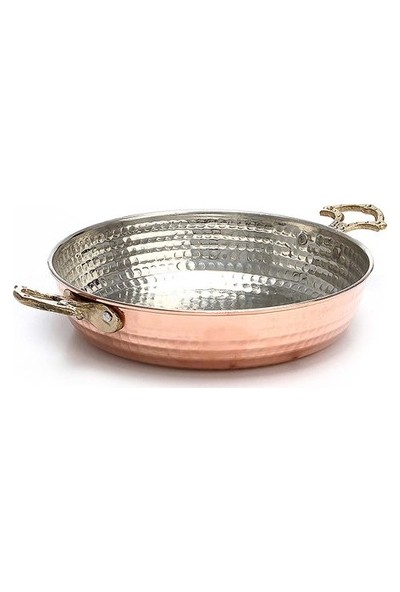 Bakırcılar Ev Gereçleri Bakır Yumurta Sahan 16 cm