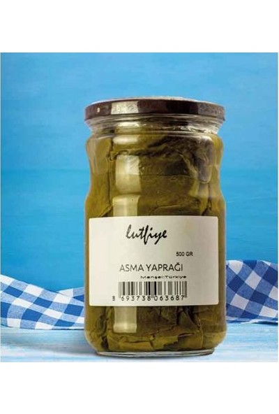 Lütfiye Doğal Asma Yaprak 500GR Lütfiye Doğal Asma Yaprak 500GR