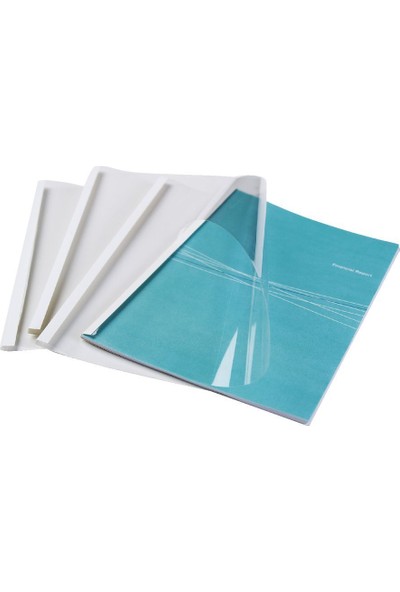 Office Force 12 mm Beyaz Isısal Cilt Kapakları - Pvc-Karton Office Force 12 mm Beyaz Isısal Cilt Kapakları - Pvc-Karton