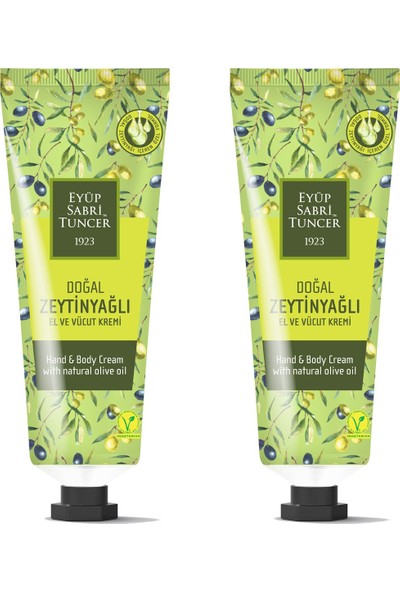 Eyüp Sabri Tuncer Doğal Zeytinyağlı El ve Vücut Kremi 50 ml 2 Adet Eyüp Sabri Tuncer Doğal Zeytinyağlı El ve Vücut Kremi 50 ml 2 Adet