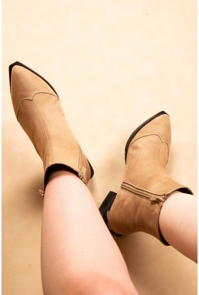 Ayakkabı Çarşı Kadın Sivri Burun Kısa Kısa Topuklu Bot Ayakkabı Çarşı Kadın Sivri Burun Kısa Kısa Topuklu Bot