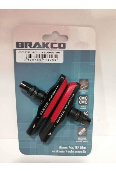 Brakco Bisiklet Fren Papuç Seti M-959VC