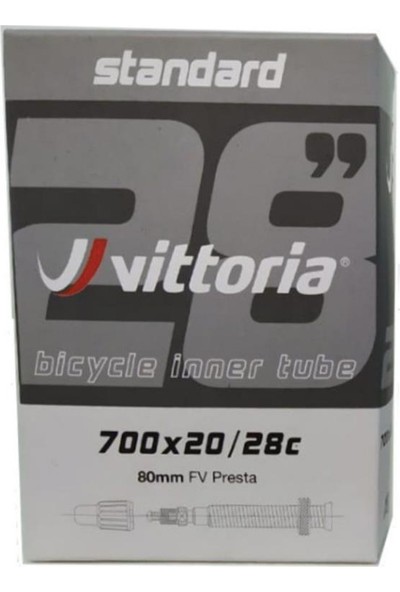 Vittoria 700x20/28C İnce Sibop 80mm İç Lastik