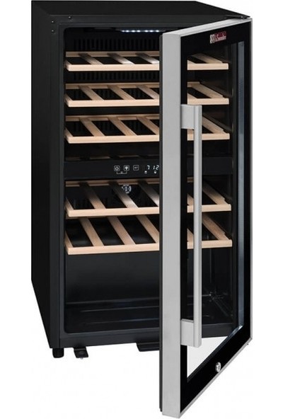 La Sommeliere ECS302Z Çift Bölmeli Şarap Saklama Dolabı - 29 Şişe Kapasiteli