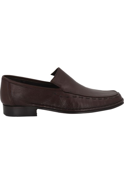 Hobby Kahverengi Deri Kösele Erkek Ayakkabı 28