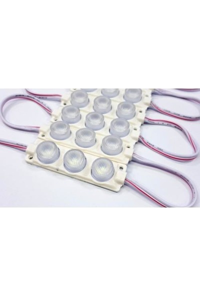 OEM Modül LED Gün Işığı 3'lü Modül Plus Büyük Lensli 10'lu