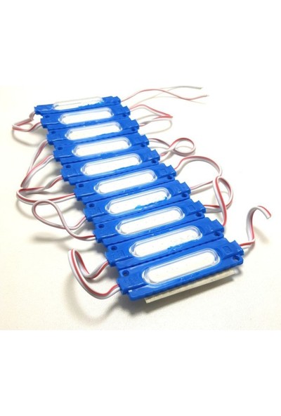 Daix Mercekli Modül LED Cob LED Mavi - 10'lu