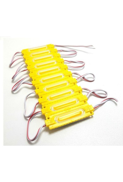 Daix Mercekli Modül LED Cob LED Sarı Amber - 20'li Daix Mercekli Modül LED Cob LED Sarı Amber - 20'li