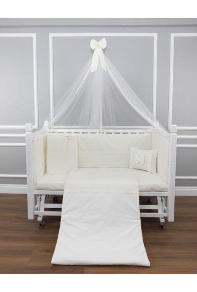 Maya Baby First Uyku Seti 60 x 120 cm Krem Cibinlikli Maya Baby First Uyku Seti 60 x 120 cm Krem Cibinlikli