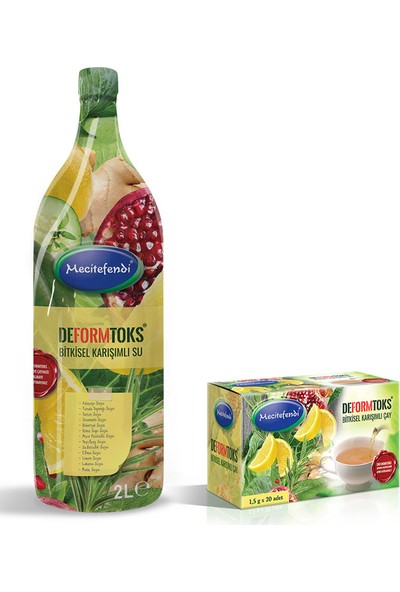 Mecitefendi Deformtoks Bitkisel Karışımlı Su 2 lt Mecitefendi Deformtoks Bitkisel Karışımlı Su 2 lt