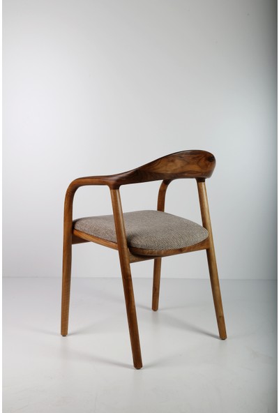 Woodine Raın Masif Ceviz Sandalye