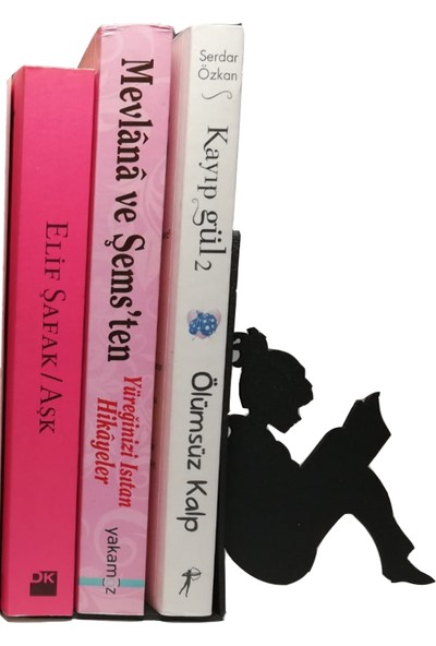 Simge Yapı Dekorasyon Kız Figürlü Kitap Tutucu Simge Yapı Dekorasyon Kız Figürlü Kitap Tutucu