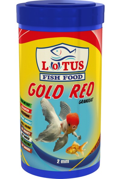 Lotus Gold Red 250 ml Japon Balık Yemi