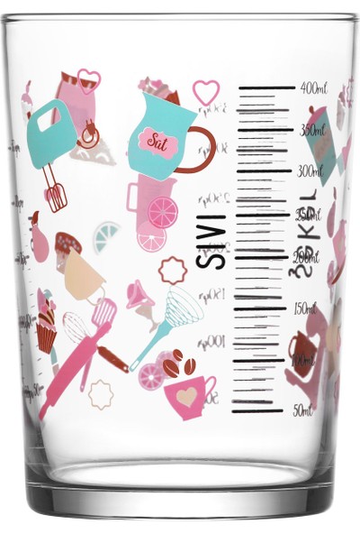 Lav Ölçü Bardağı 520 cc Şeker - Un - Sıvı Lav Ölçü Bardağı 520 cc Şeker - Un - Sıvı