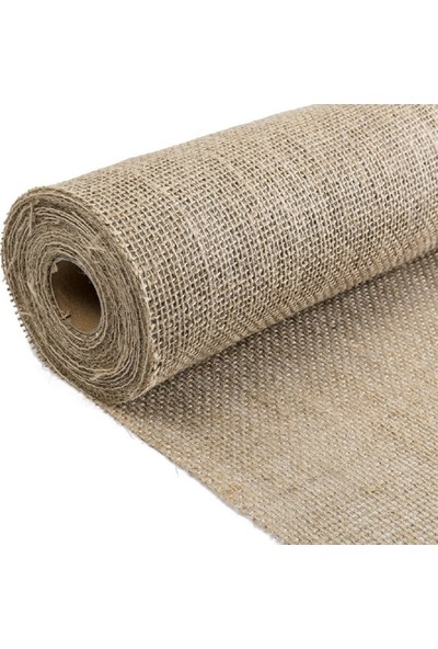 Elmas Süs Naturel Jüt Kumaş 100CMX100CM