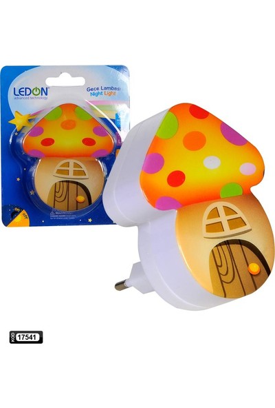 Ledon Gece Lambası LED Anahtarlı Ledon LD-9015 Ledon Gece Lambası LED Anahtarlı Ledon LD-9015