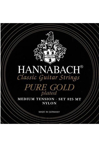 Hannabach 825 mt Takım Tel Klasik Gitar Teli