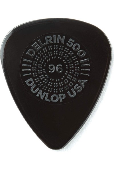 Jim Dunlop Prime Grip Delrin 500 Picks 1 Adet - Siyah 0.96 mm Pena Jim Dunlop Prime Grip Delrin 500 Picks 1 Adet - Siyah 0.96 mm Pena