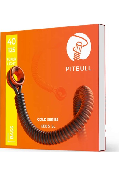 Pitbull Strings Gold Series Geb-5 Sl Super Light Takım Tel 5 Telli Bas Gitar Teli 040-125 Pitbull Strings Gold Series Geb-5 Sl Super Light Takım Tel 5 Telli Bas Gitar Teli 040-125