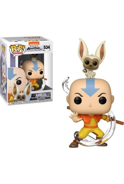 Funko Pop Avatar Aagn With Momo Figür Funko Pop Avatar Aagn With Momo Figür