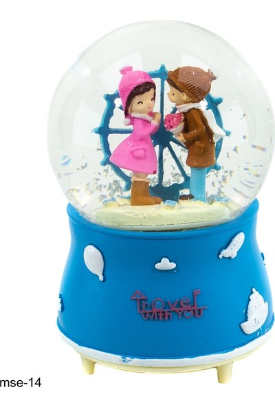 3D LIGHT FX Kış Masalı Kurmalı Kar Küresi Büyük Boy (Mse-14) 3D LIGHT FX Kış Masalı Kurmalı Kar Küresi Büyük Boy (Mse-14)
