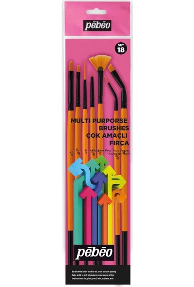 Pebeo Fırça Tezhip ve Minyatür Seti 7li