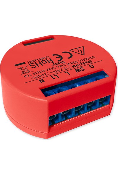 Shelly 1pm Akıllı Wifi Anahtarı - Güç Ölçer Shelly 1pm Akıllı Wifi Anahtarı - Güç Ölçer