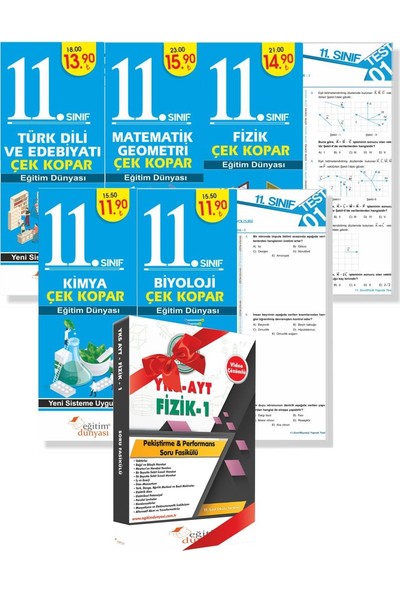 11. Sınıf Sayısal Yaprak Test Seti & 11. Sınıf Fizik Soru Bankası 11. Sınıf Sayısal Yaprak Test Seti & 11. Sınıf Fizik Soru Bankası