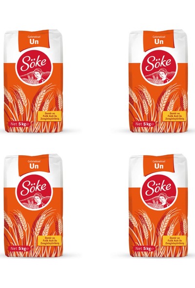 Söke Un 5 kg 4'lü - 20 kg