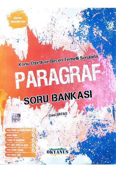 Okyanus Yayınları Paragraf Soru Bankası