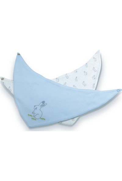 Biorganic Rabbit Boy Organik Erkek Bebek 2'li Fular Önlüğü Ekru Biorganic Rabbit Boy Organik Erkek Bebek 2'li Fular Önlüğü Ekru